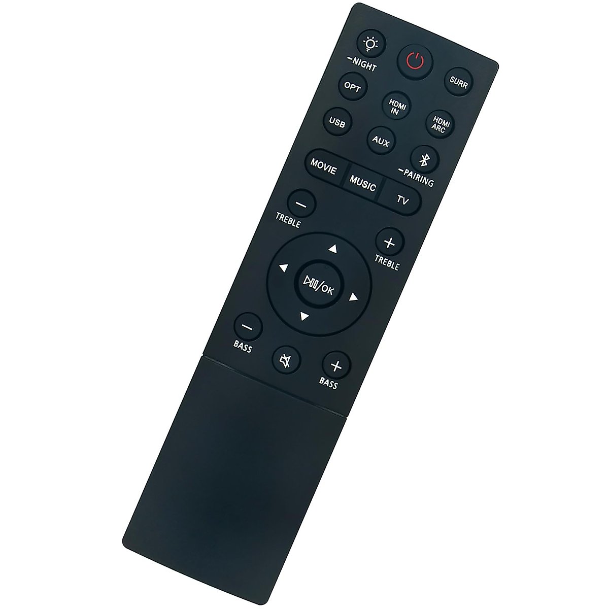Replacement Remote Control Applicable for TCL Alto 8i 2.1 Channel Dolby Atmos Sound Bar TS8111 TS8132 TS8212 Soundbar Speaker System