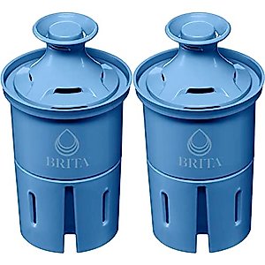 Longlast Replacement Filters for Brita Water Pitchers - 2 Pack