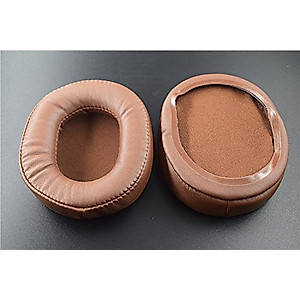 Soft Replacement Earpads Ear Pads Cushion for ATH-MSR7,Sony MDR-7506,Ultrasone PRO-900 Headphone Brown