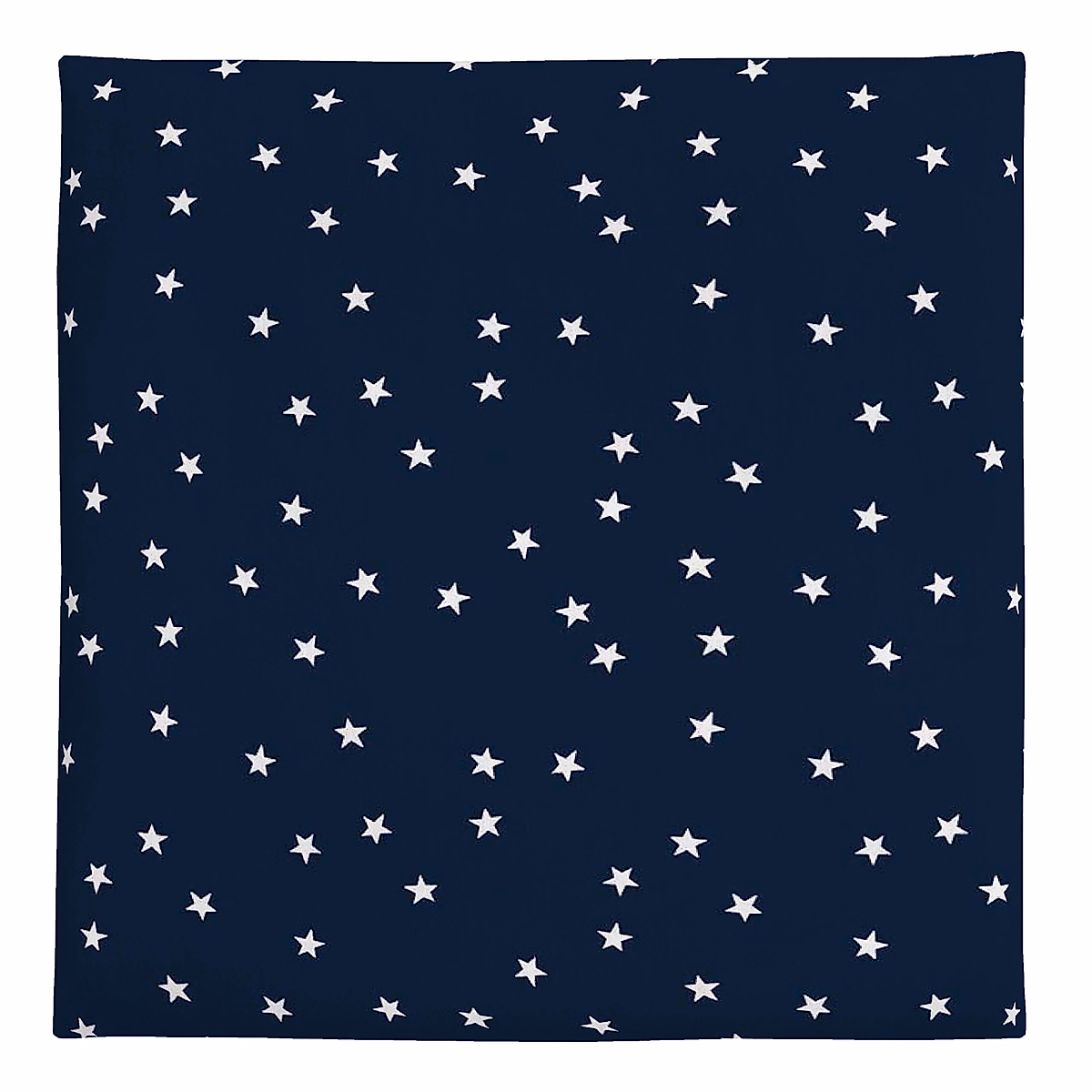 Carter's Navy w/White Stars Crib Sheet