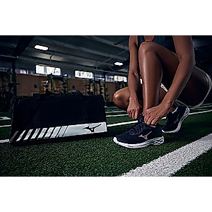 Mizuno Women's Wave Revolt 2 Training Shoe, Black-White, 9