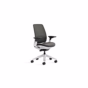 Steelcase Series 2 Office Chair, Seagull Frame, Cogent Connect Graphite, Hard Floor Casters