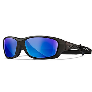 Wiley X Wx Gravitylenses Polarised Sunglasses, Captivate Polarized Blue Mirror, One Size