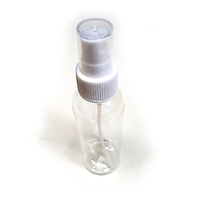 Empty Fine Mist Spray Bottles - 100 ml (3.5 oz) PET Plastic (Single)