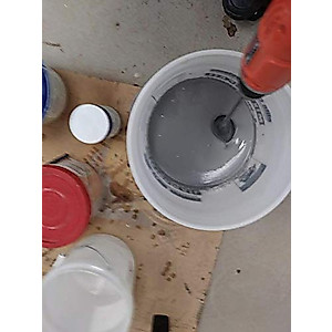 Edward Tools Paint and Mud Mixer for drill in 1 to 5 gallon buckets - Fits all standard drills - Zinc plated steel - Reinforced weld - Hex head for non slip - Easy to clean - Paint mixer attachment