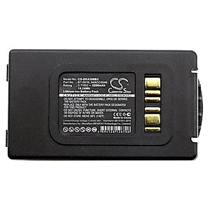FOUNCY Battery Replacement for Datalogic Part NO: 94ACC0046, 94ACC0048, BT-0015, BT-0016, Skorpio X3, Skorpio X4