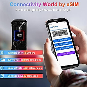 V30 Rugged Smartphone Orange New