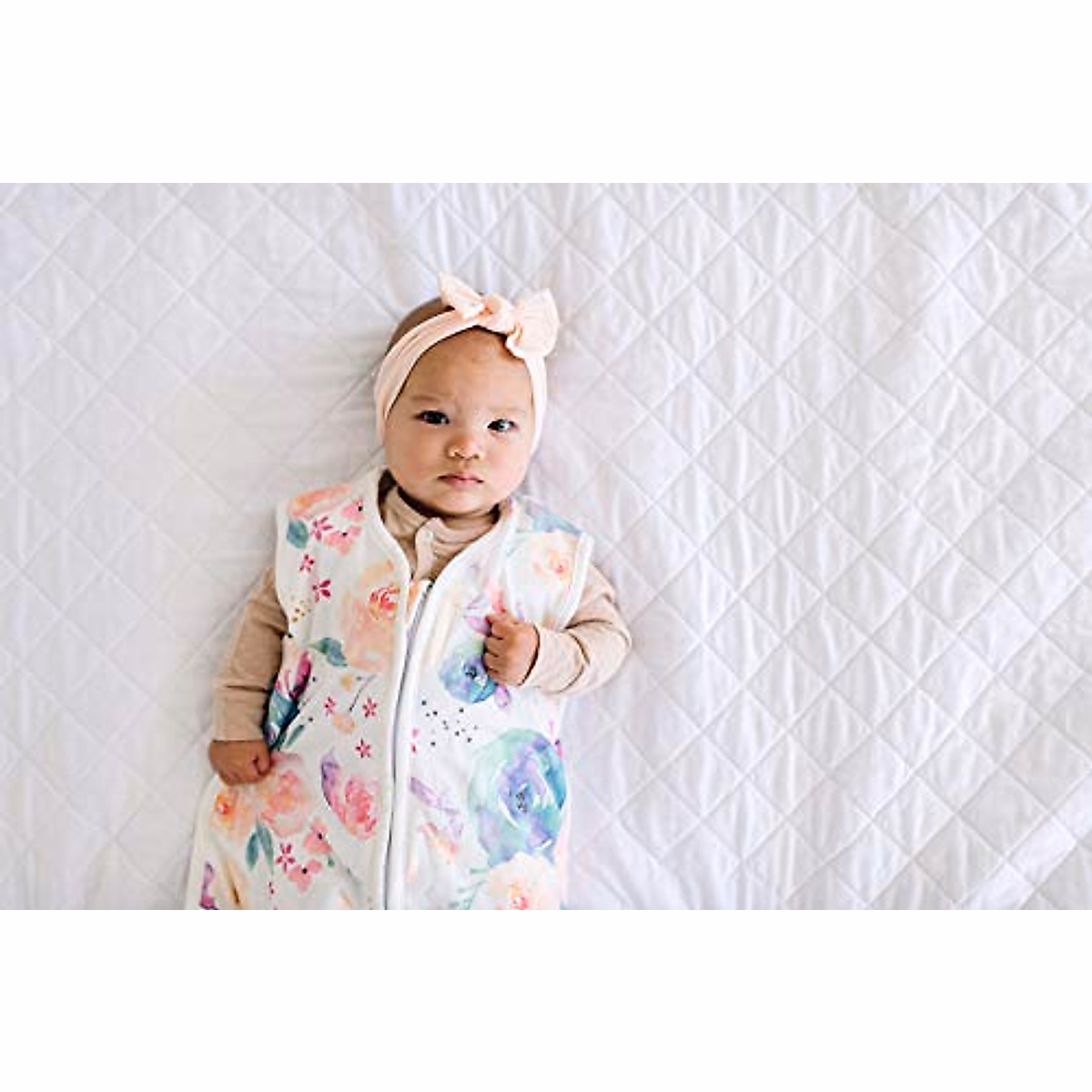 Premium 3-Layer Knit Sleep Bag"Bloom" by Copper Pearl