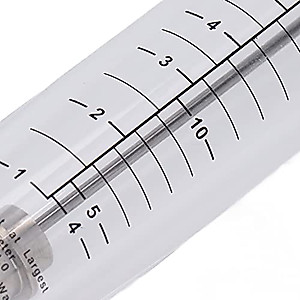 Flowmeter, 1-10GPM Acrylic Liquid Flow Meter Tube Type Transparent Accuracy Durable for Factory