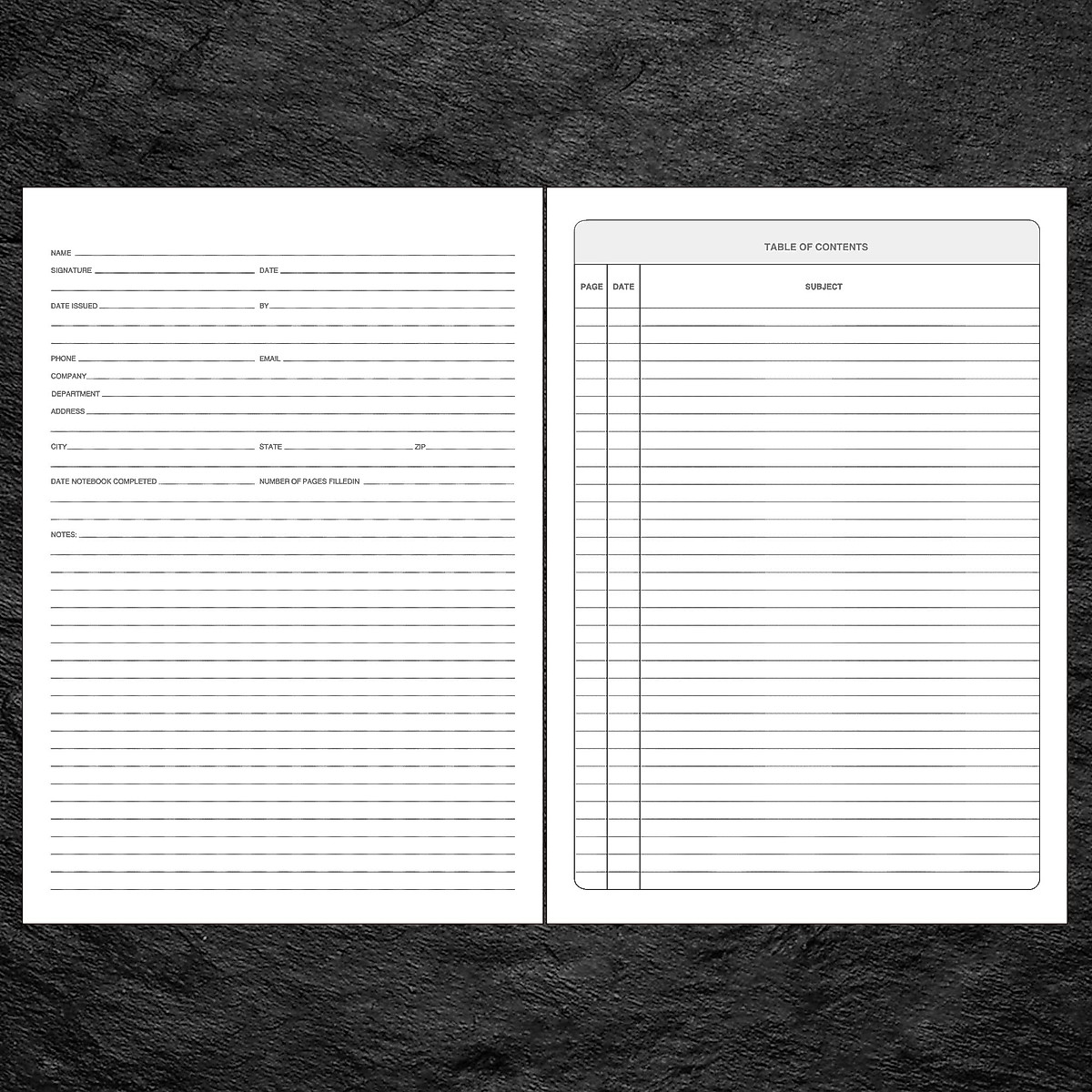 Meeting Notebook for Work with Action Items 120 Sheets Meeting Planner Organizer for Office Meeting Agenda Book Spiral Meeting Notes Notebook for Women Men, A5 Blue