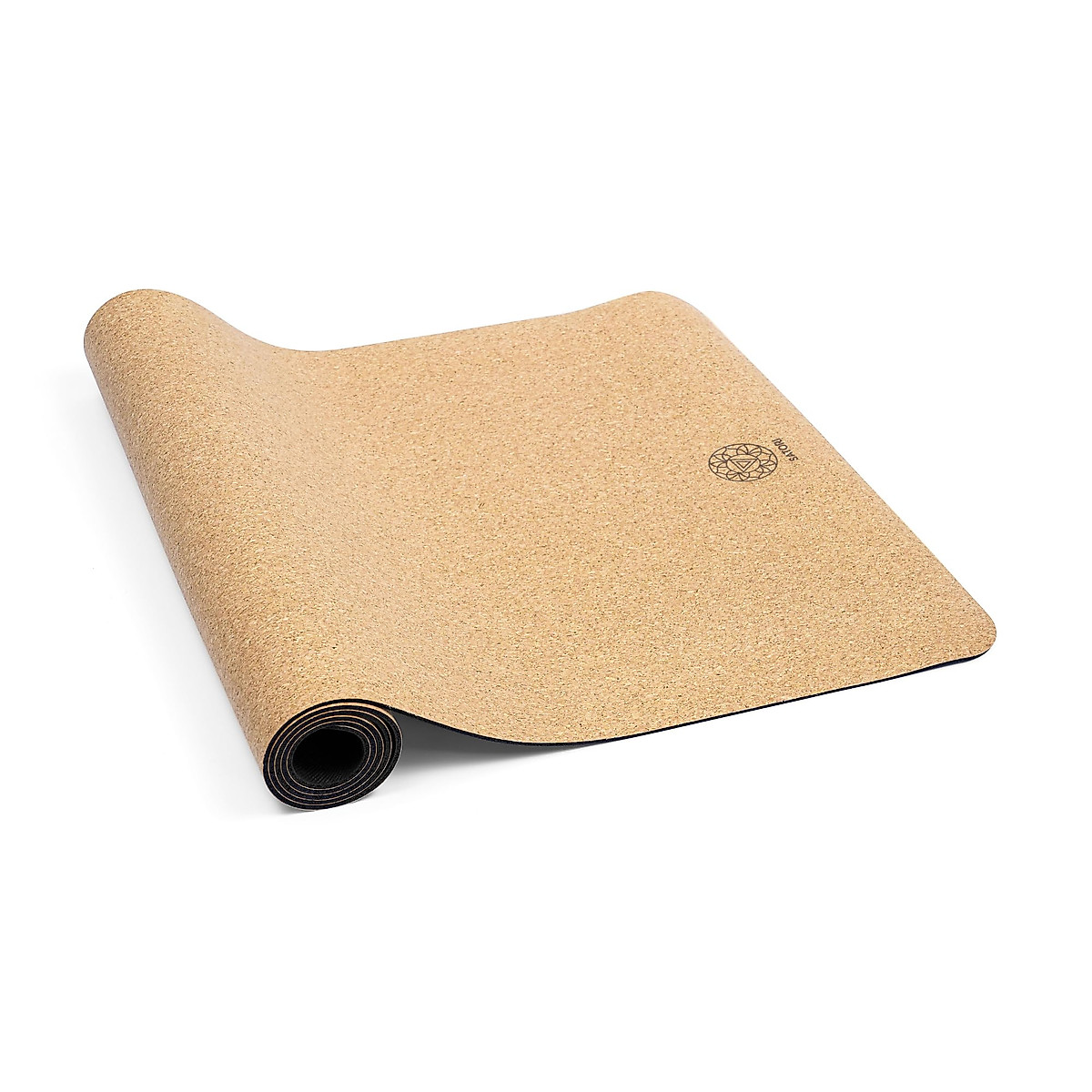 SatoriConcept Cork Yoga Mat - 100% Eco Friendly Cork & Rubber, Lightweight with Perfect Size (72” x 24”) and 4mm Thick, Non Slip, Sweat-Resistant, Innovative Exercise Mat for Hot Yoga (Original)