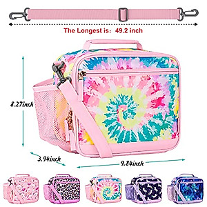 Choco Mocha 15inch Tie Dye Backpack + Lunch Bag