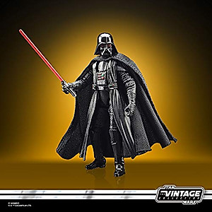 STAR WARS The Vintage Collection Darth Vader Toy, 3.75-Inch-Scale Rogue One: A Story Action Figure, Toys for Kids Ages 4 and Up, Black