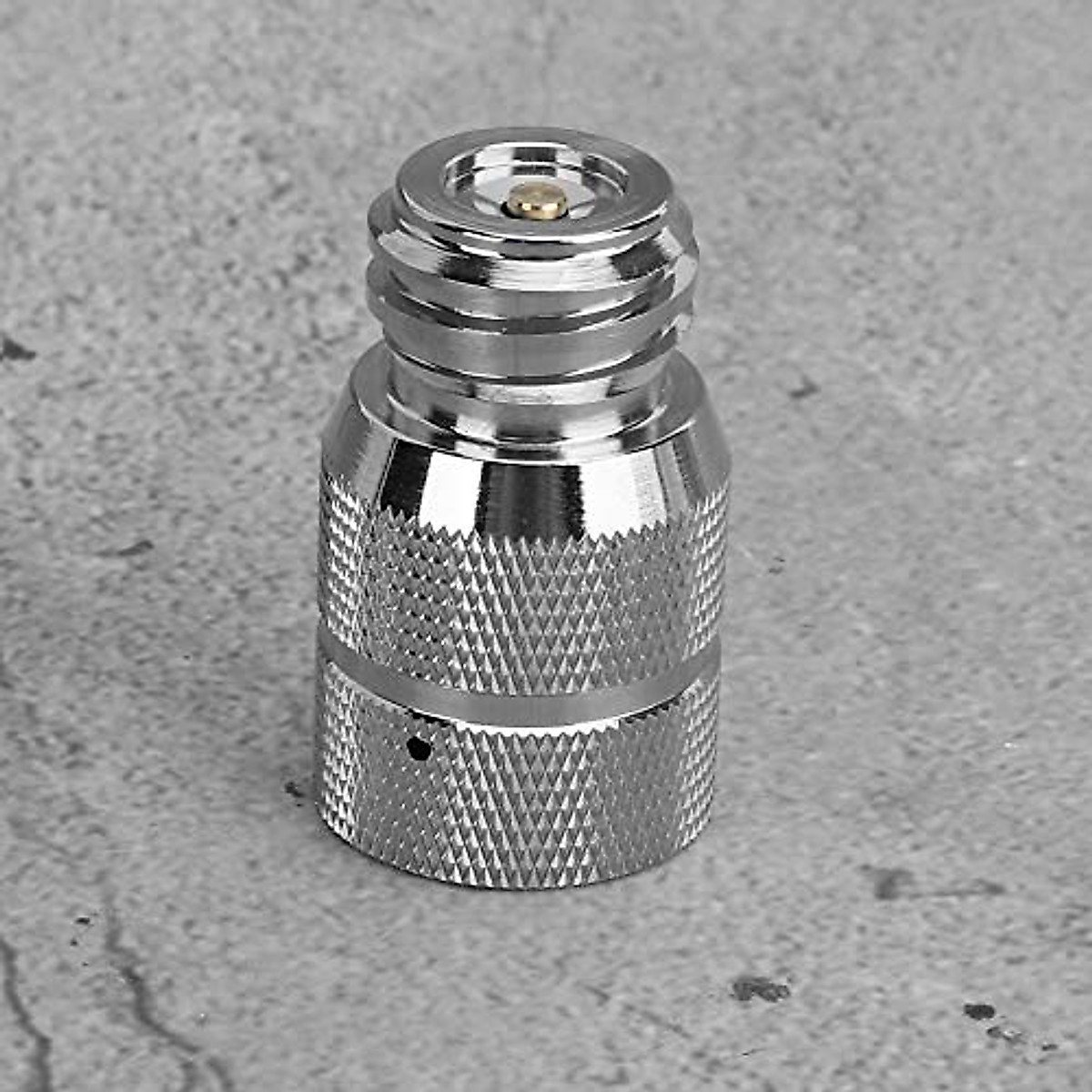 Fdit CO2 Cylinder Adapter,Air Fitting Quick Connect Coupler for TR21-4 Male Thread to G1/2 Type30 Female Thread