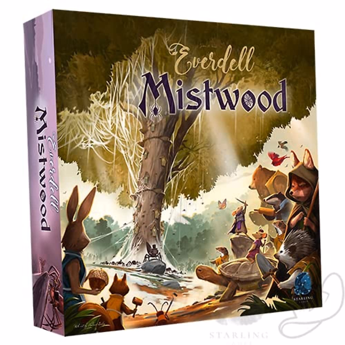 Starling Games - Everdell Mistwood - 1-4 Player Co-op Expansion for The Everdell Base Game