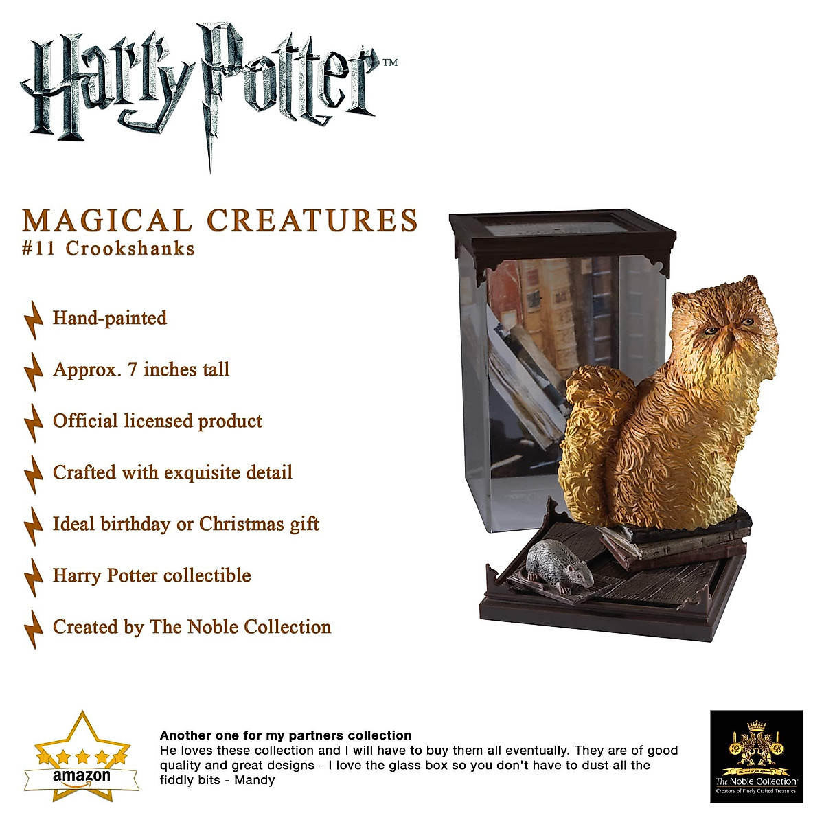 The Noble Collection Harry Potter Magical Creatures No. 11 - Crookshanks