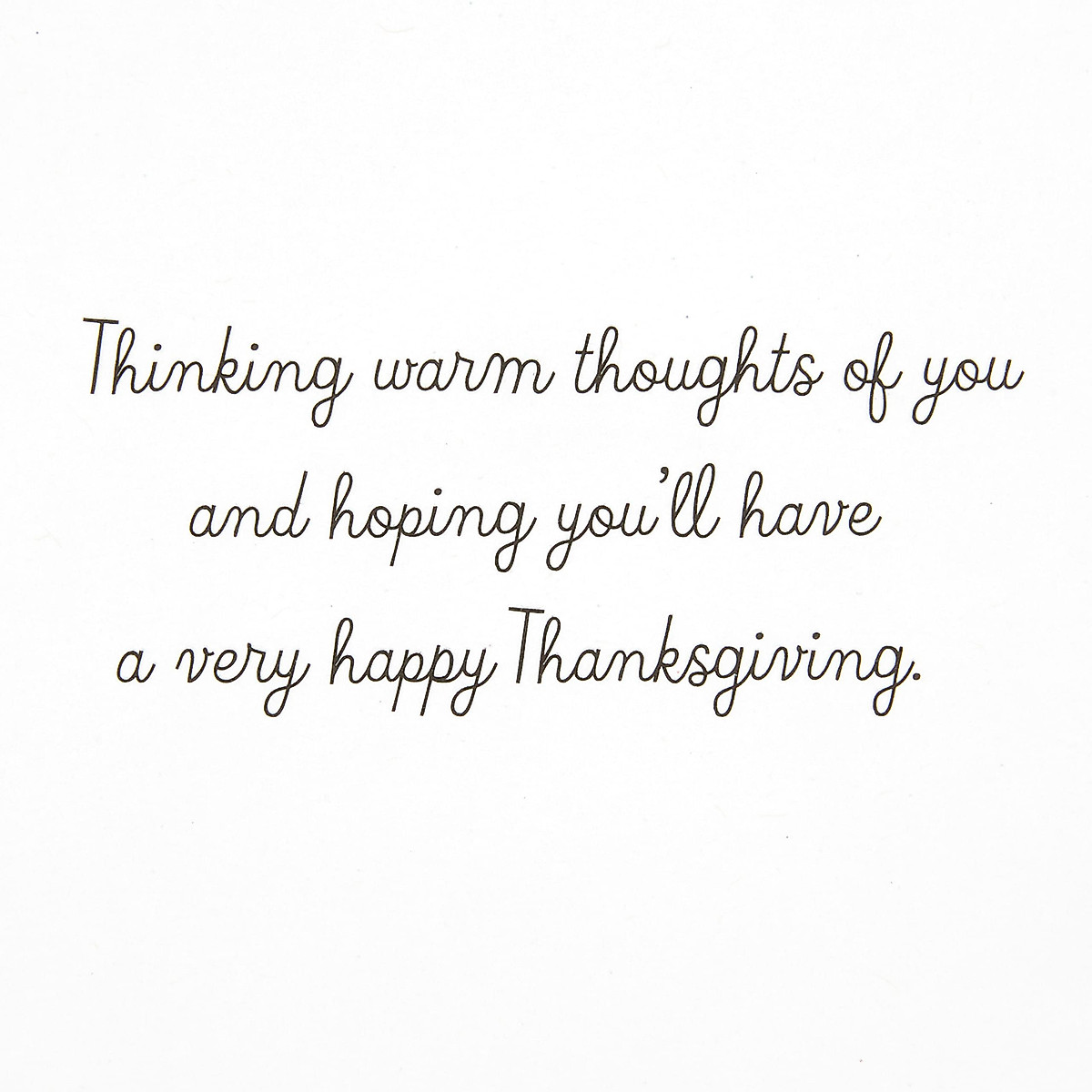 Hallmark Pack of Thanksgiving Cards, Close in Thought and Heart (10 Cards with Envelopes)