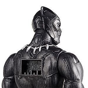 Avengers Marvel Titan Hero Series Black Panther Action Figure, 12-Inch Toy, Inspired by Marvel Universe, for Kids Ages 4 and Up