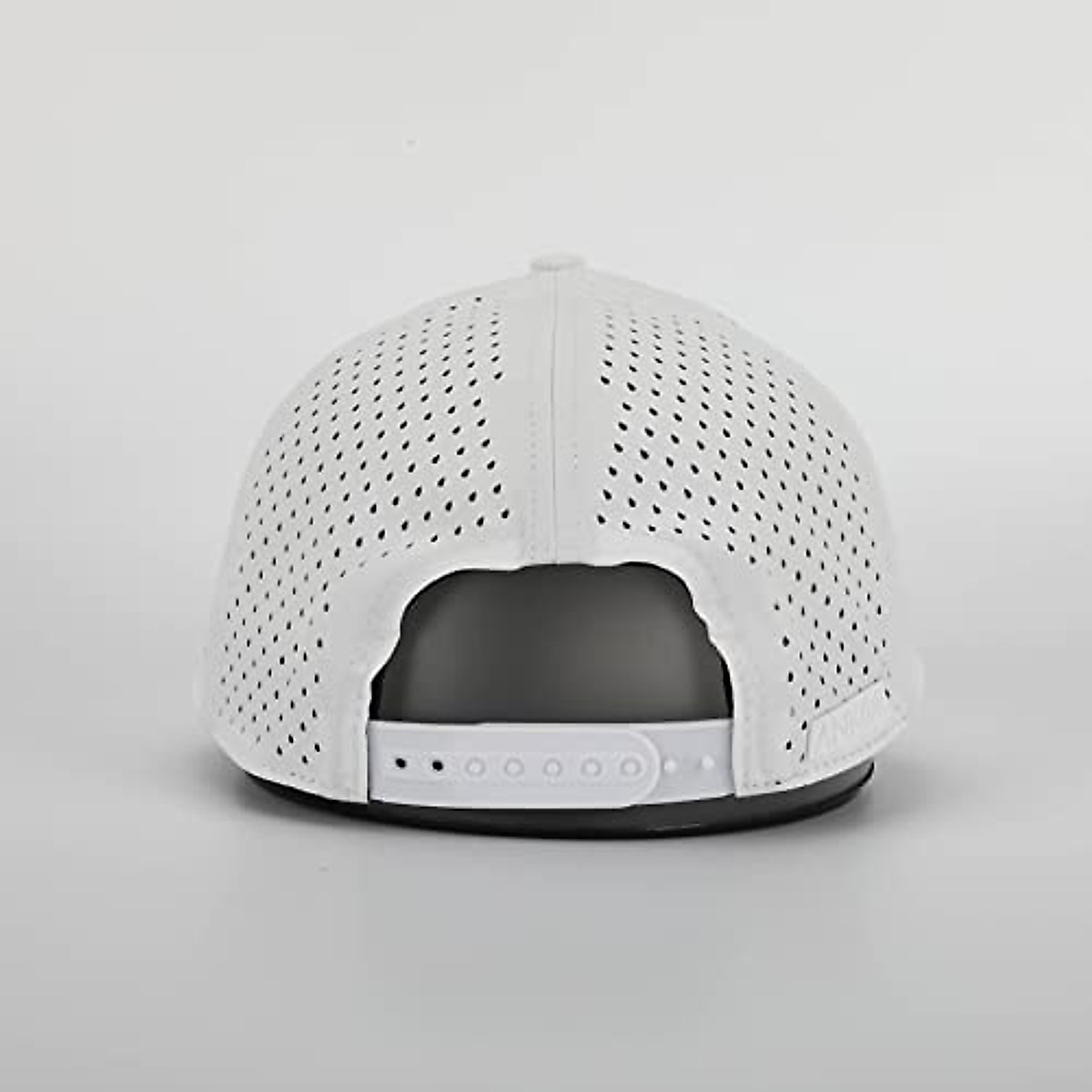 ANKOR Ultra Performance Water-Resistant UPF 50 Baseball Hat | Golf | Boat | Beach | Lake | Workout | Everyday | Men and Women (White)