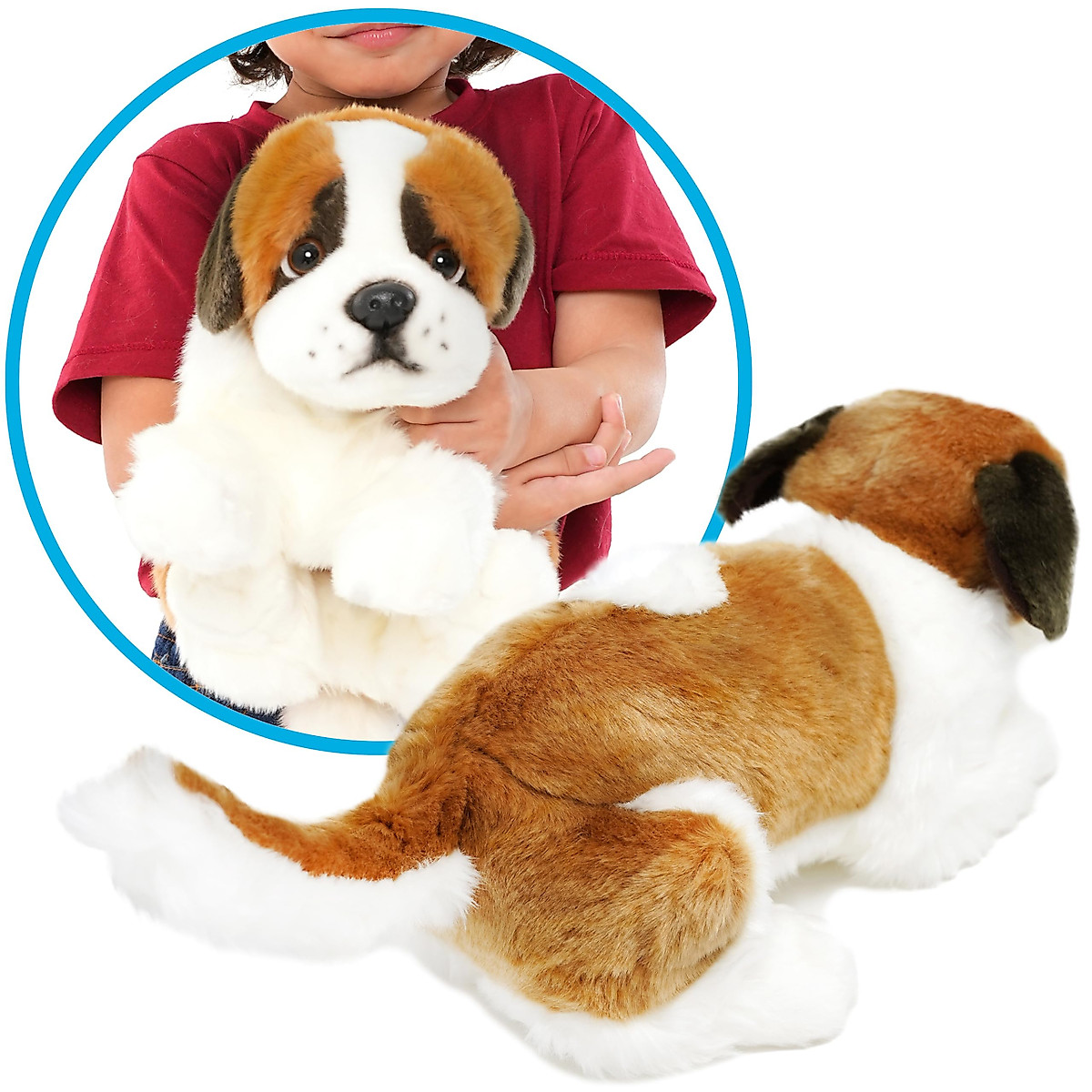 TigerHart Bernadette The Saint Bernard - 17 Inch Stuffed Animal Plush