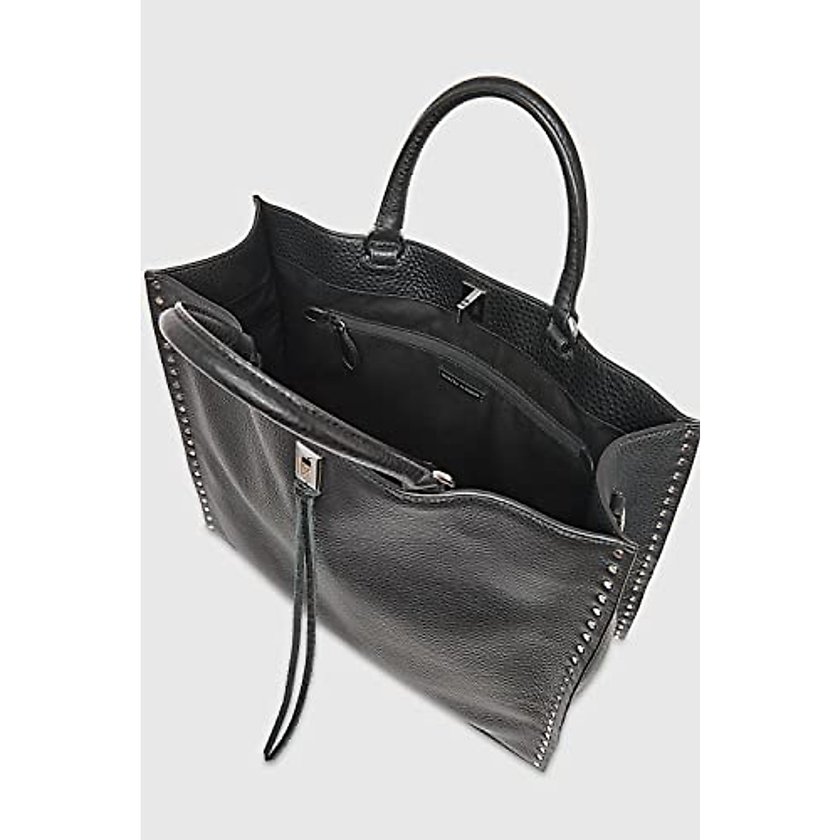 Rebecca Minkoff womens Mab W/ Studs Crossbody, Black, One Size US