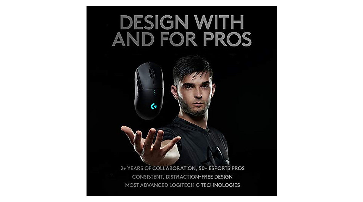 Logitech G PRO Wireless Gaming Mouse - Advanced Esports Performance