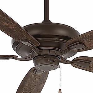 MINKA-AIRE F551-ORB Watt 60 Inch Energy Star Rated Ceiling Fan with DC Motor and 4 Speed Pull Chain in Oil Rubbed Bronze Finish
