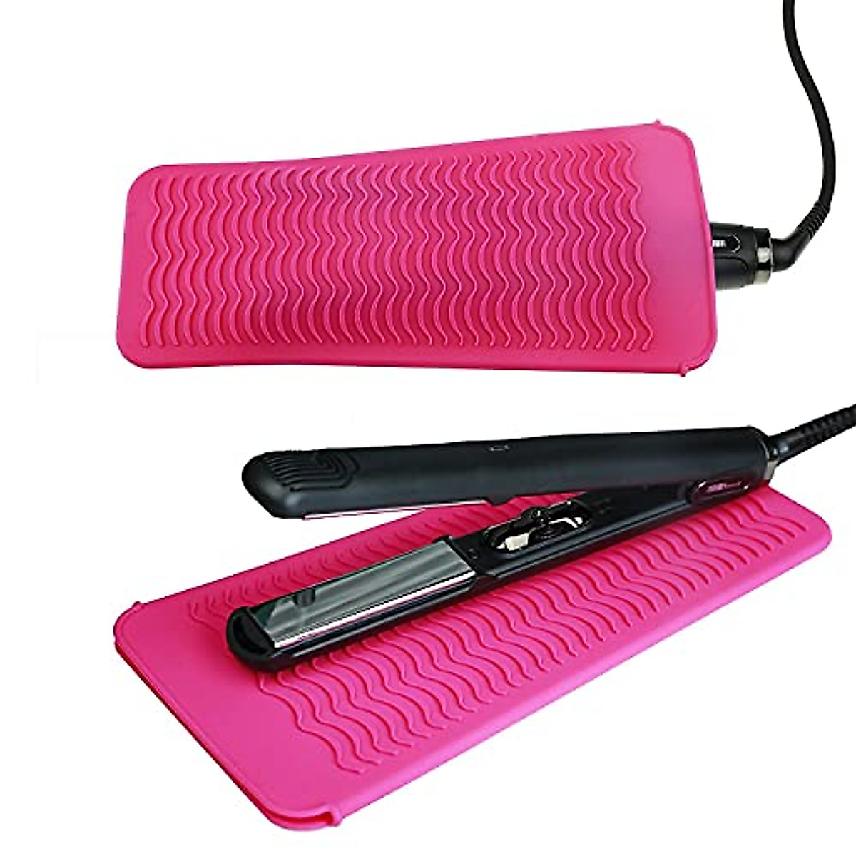 Heat Resistant Gloves for Hair Styling Curling Iron Glove Heat Resistant Gloves Heat Resistant Mat Curling Wand