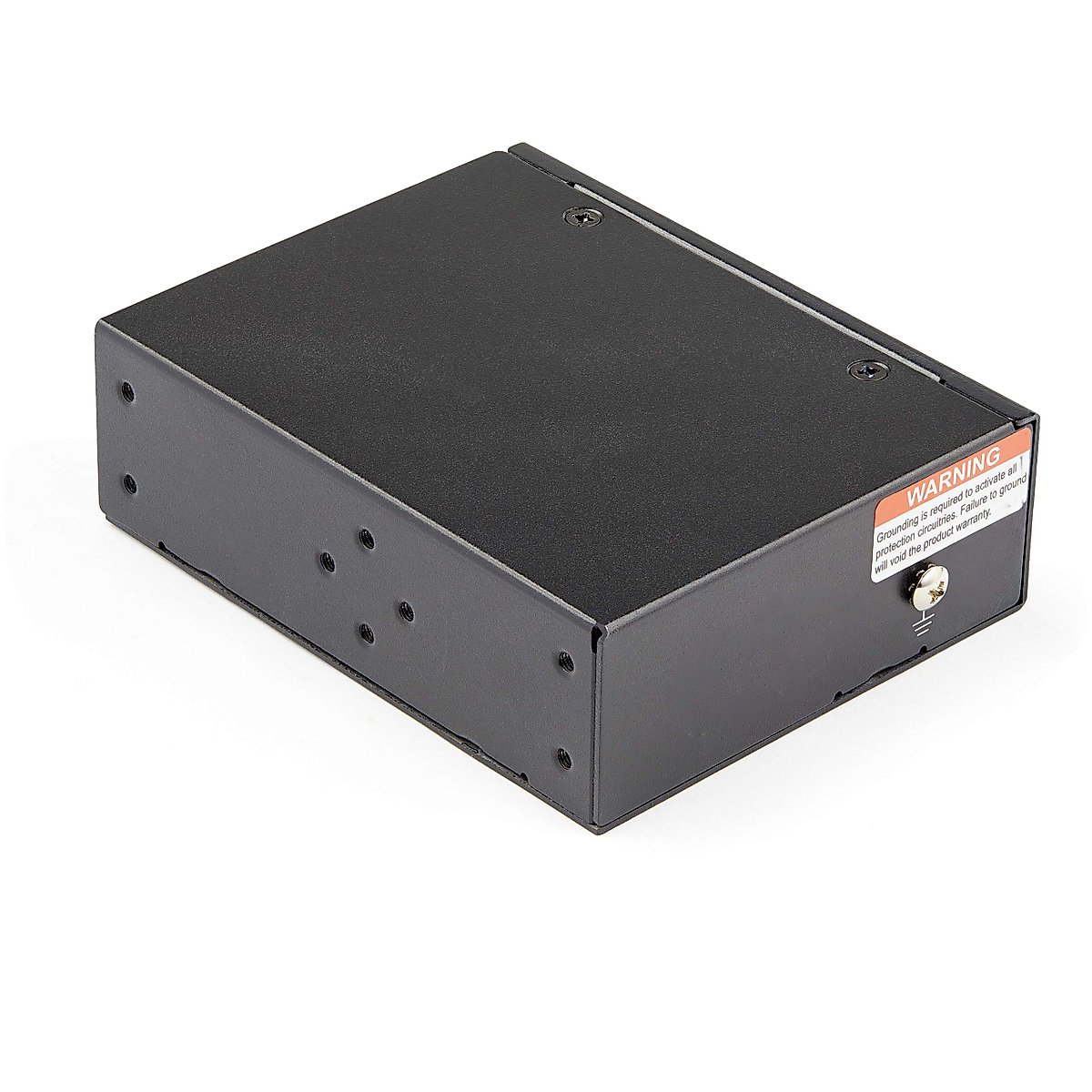 StarTech.com Industrial Gigabit PoE Injector - High Speed/High Power 90W - 802.3bt PoE++ 52V-56VDC DIN Rail UPoE/Ultra Power Over Ethernet Injector Adapter -40C to +75C Rugged, TAA (POEINJ1G90W)