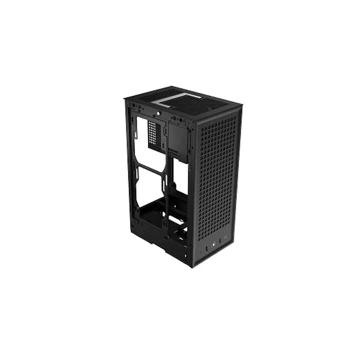 HYTE Revolt 3 Small Form Factor Premium ITX Computer Gaming Case with 700W Gold SFX Power Supply, Black