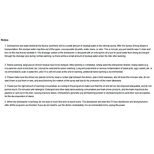 Portable Dishwasher Upper and Lower Double Spraying, 72℃/ 161℉ High Temp and PTC Thermal Drying, 110V 900W Countertop Dishwasher with 360 Degree 5 Washing Function, for Apartment, Camper, RV