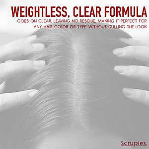 Scruples Dry Shampoo Fresh Finish - Multipurpose Dry Shampoo & Texturizing Spray for Refreshed Hair - Powder Spray Shampoo to Add Volume - Salon Quality, Premium Hair Care for All Hair Types (7.5 oz)