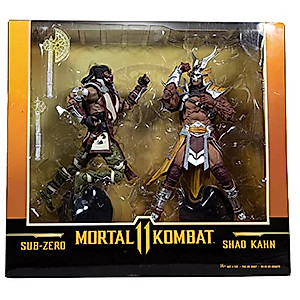Sub Zero vs. Shao Khan Mortal Kombat 11 McFarlane Toys Action Figure 2-Pack