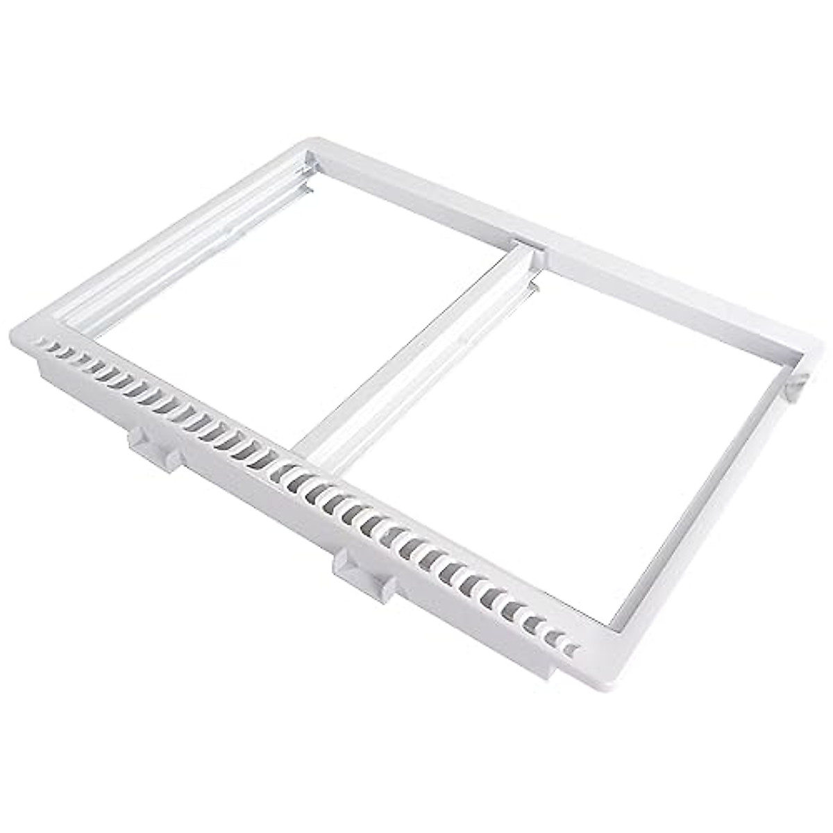 2023 UPGRADED 240364793 240364713, 240364724 Refrigerator Crisper Cover Compatible With frigidaire, kenmore Refrigerator OEM Quality, Replaces 240364763, 240364786, 1-Year Warranty