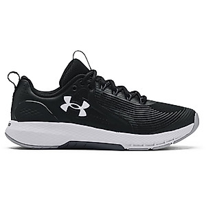 Under Armour Men's Charged Commit Tr 3, Black (001)/White, 10.5 M US