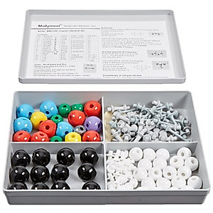 Molymod MMS-008 Organic Chemistry Molecular Model, Student Set (53 Atom Parts)