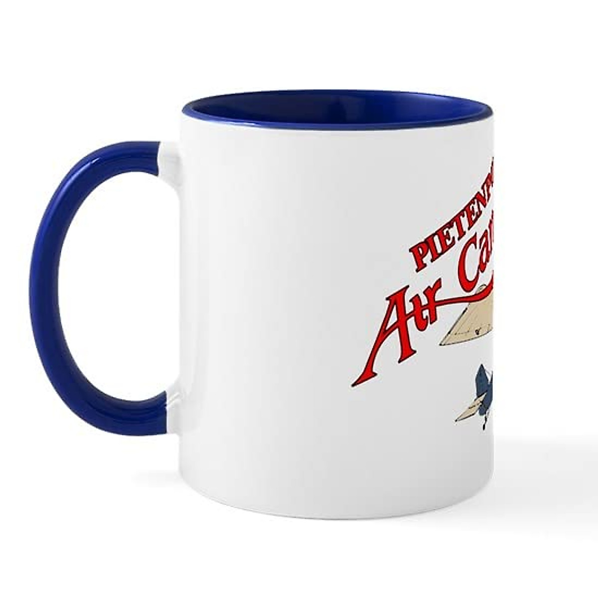 CafePress Phone Logo Aircamper Color Rsu Blue And Mug Ceramic Coffee Mug, Tea Cup 11 oz