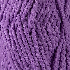 Sensy Wool Ease Yarn, 3.5 oz, 66 Yards, Gauge 6 Super Bulky (Lilac)