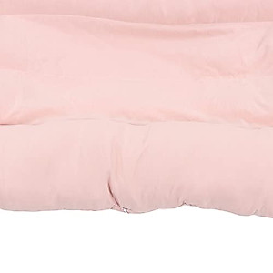 Baby Sleeping Lounger, Detachable Newborn Bassinet Neck Support Uterus Shape Soft Cotton for Home Use (Pink)