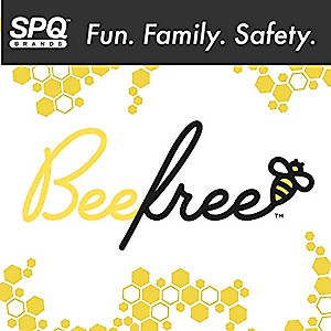 Bee Free 2 Wheel Kick Scooter for Adults and Teens, Adjustable Handlebars, Premium Durable Aluminum Construction, Foldable, Rear Foot Brake and Anti-Shock Suspension, Ages 12+, Up to 200 LBS, Yellow