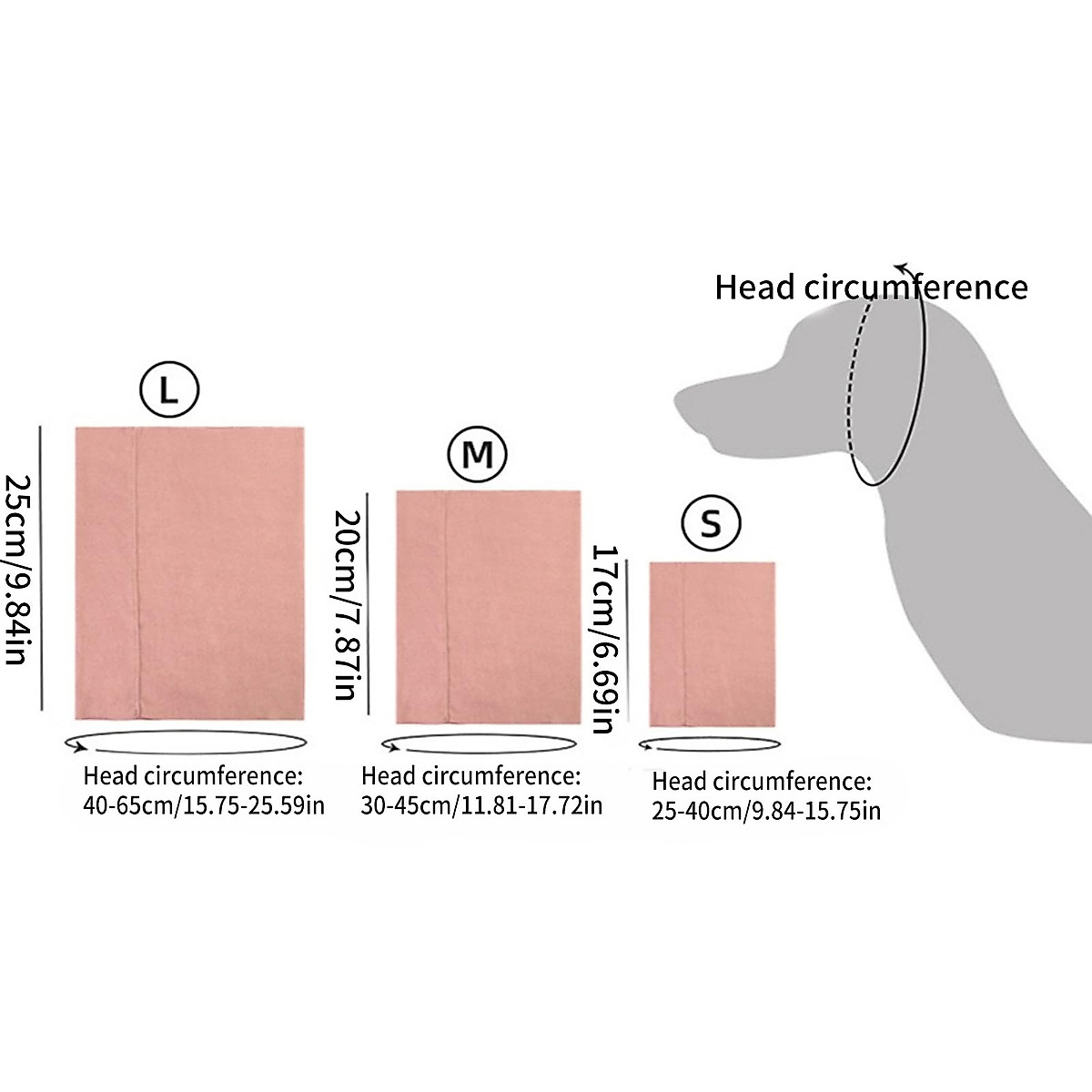 MLWSKERTY Pet Earmuffs Ear Cover Ear Wraps for Noise Reduction Noise Cancelling Pet Dog Ear Cover Keep Dogs Ears Warm