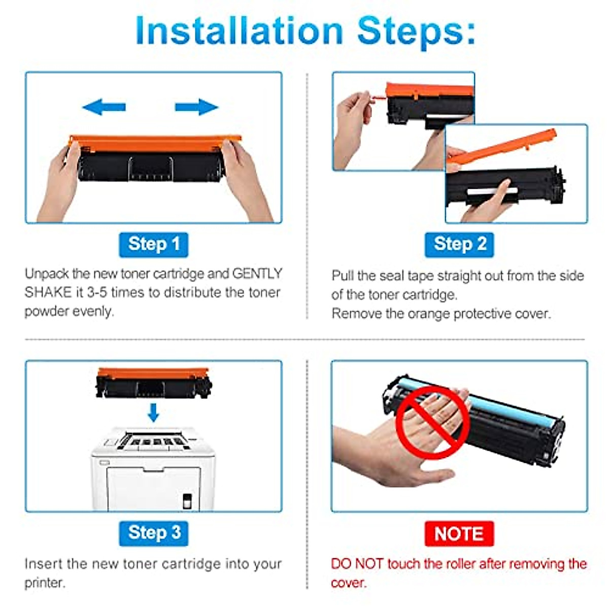 CLYWENSS Compatible crg-131 Toner Cartridges Replacement for Canon 131 131H Toner to use with MF8280Cw MF628Cw MF624Cw LBP7110Cw Laser Printer (Black, Cyan, Magenta, Yellow, 4 Pack)