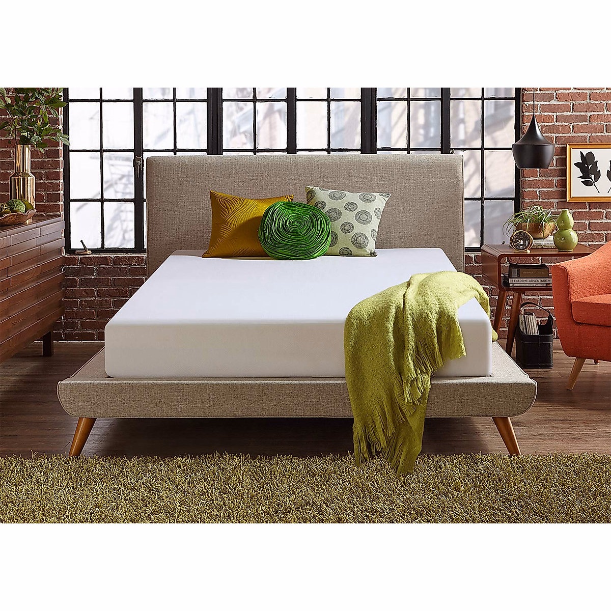 Live and Sleep Classic 12 Inch Medium Firm Memory Foam Mattress - Bed in a Box with Firm Body Support, CertiPUR Certified - Full Size