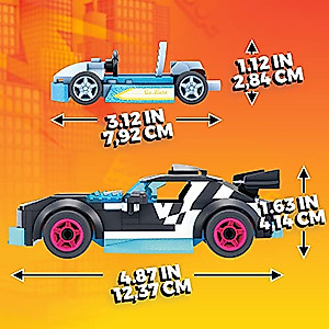Hot Wheels Mega Construx Track Ripper and Kart Construction Set, Building Toys for Kids 5 Years and Up