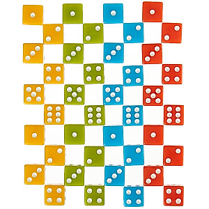 Deluxe Tossing Tens Dice Game Cups Edition - Includes 40 Dice, 4 Cups, & Over 50 Games!