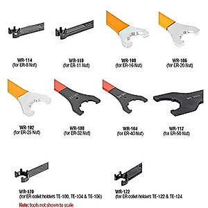 Amana Tool - Wrench for ER8 Nut (WR-114), Industrial Grade