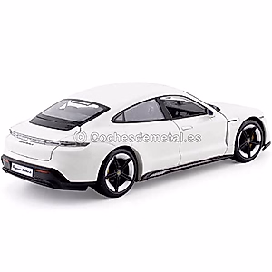 Bburago B18-21098 1:24 Porsche TAYCAN, White