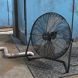 AmazonCommercial HVF20-SP Industrial Fan, 20", Black