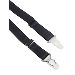 comeondear Women Lace Garter Belt for Stockings with G-string Black Garter Skirt (Black, X-Large=US 8-10)