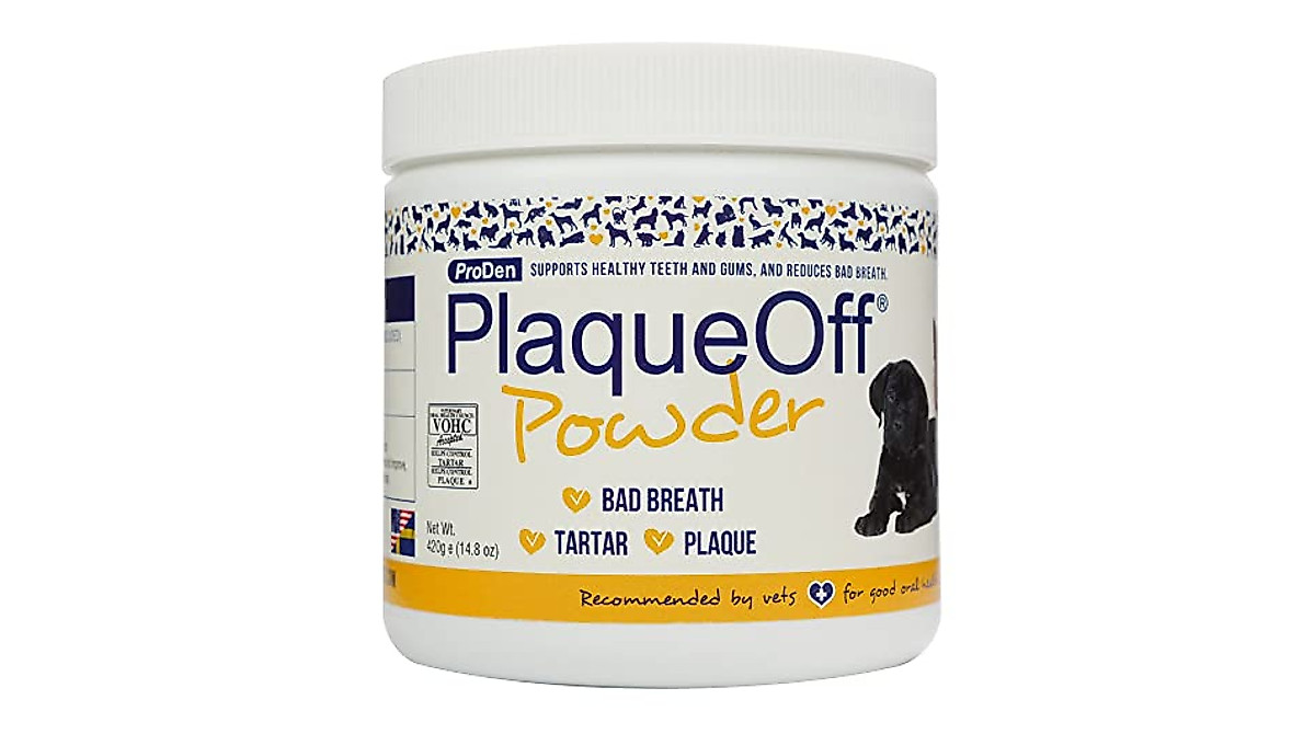ProDen PlaqueOff Powder 420g Natural Oral Care for Pets